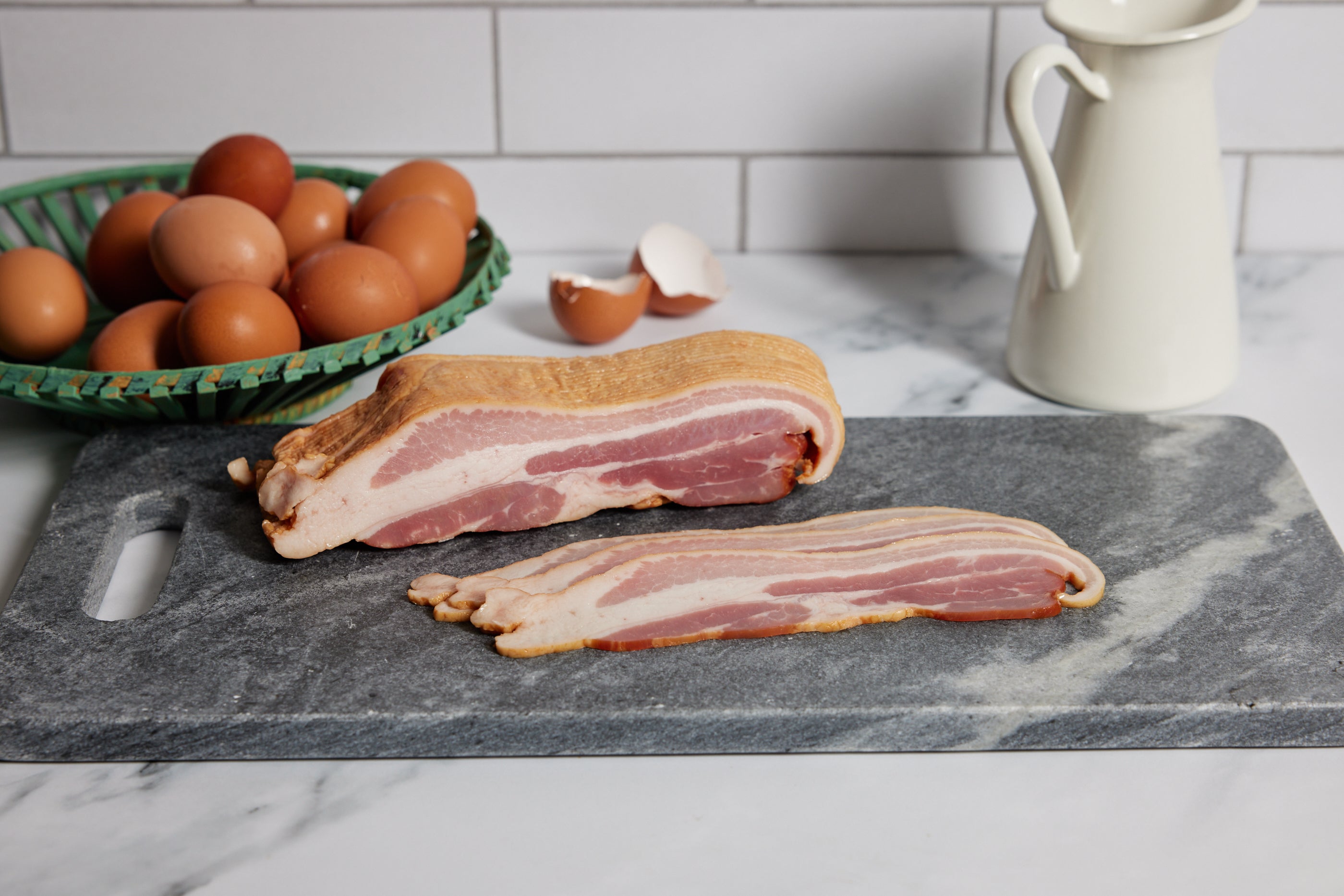 Traditional-Cure Hickory Bacon – Becker Farms