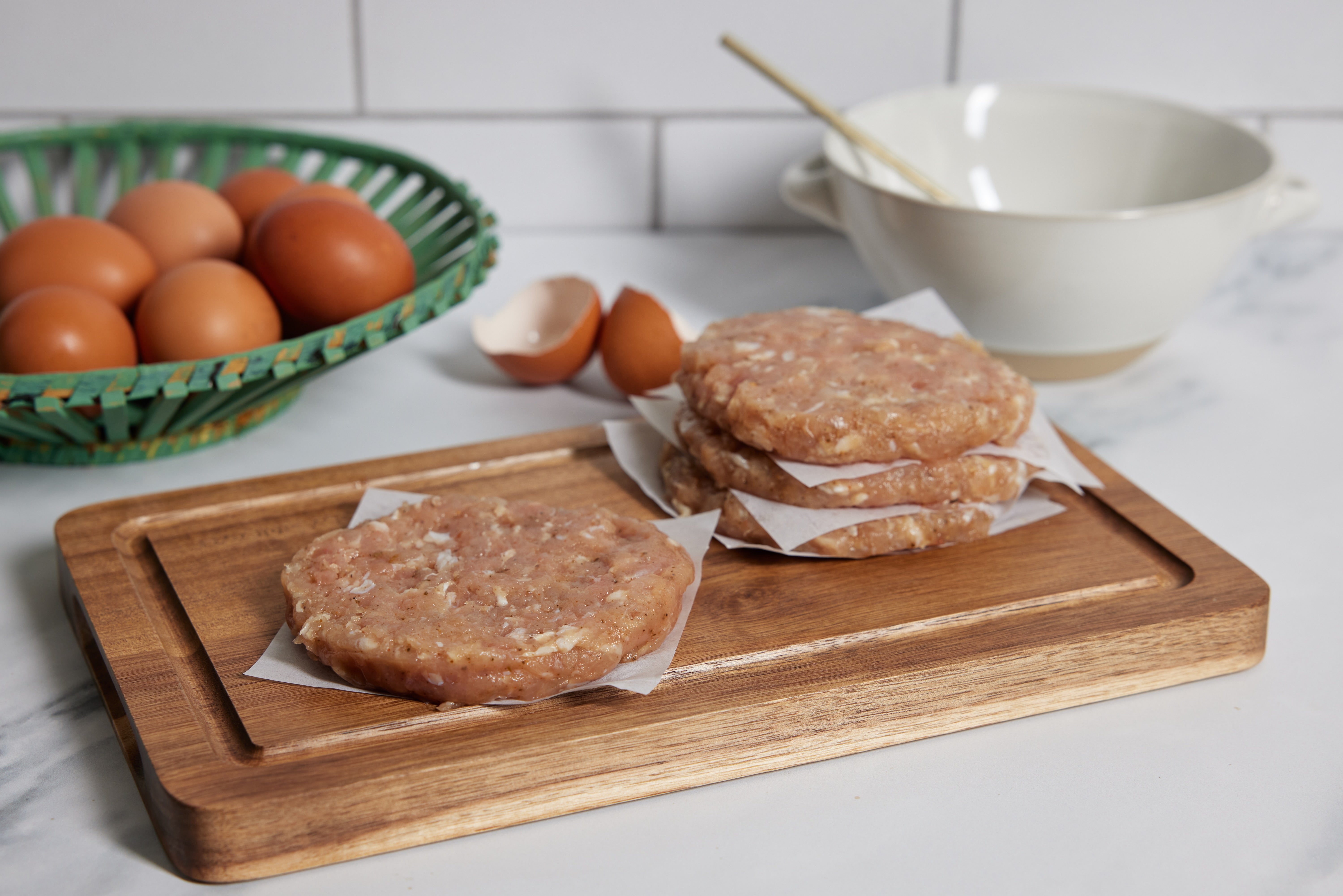 Chicken Sausage Patties – Becker Farms